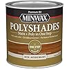 Minwax PolyShades Wood Stain + Polyurethane Finish – ½ Pint, Antique ...
