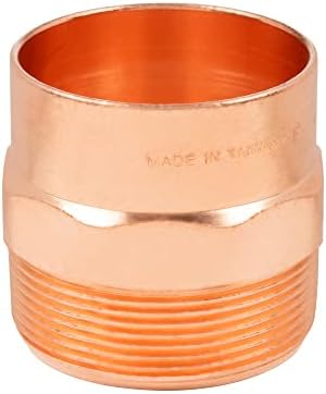 Amazon.com: Linhdor Domestic Lead-Free Copper Male Adapter – Durable ...