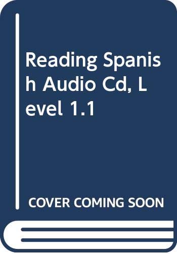 Amazon.com: Reading Spanish Audio Cd, Level 1.1 (Spanish Edition ...