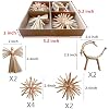 Amazon.com: OGWSRK Straw Decoration Set Nordic Christmas Decoration ...