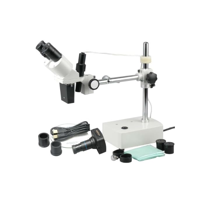 Amscope Gooseneck Light at Albina Giese blog