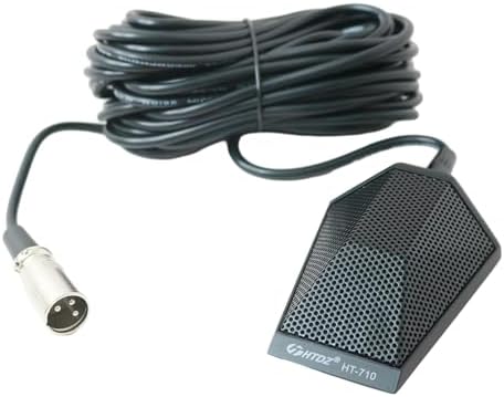 Amazon.com: tinsea Desktop 360 Degree Boundary Condenser Microphone ...