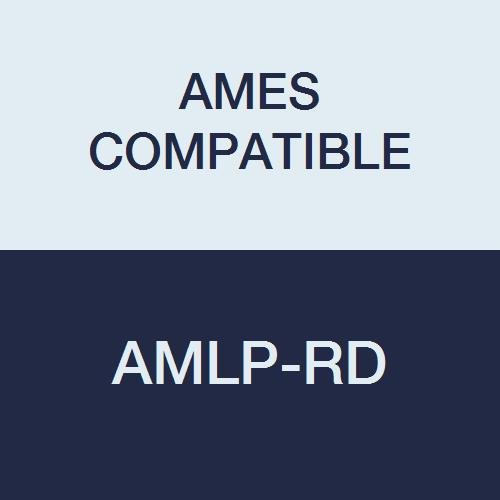 AMES COMPATIBLE AMLP-RD Large Color Code Label, Solid, 1-7/8" x 1-7/8 ...
