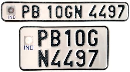 Moto Utility Aluminum Bike Number Plate Set | Compatible with KTM Duke ...