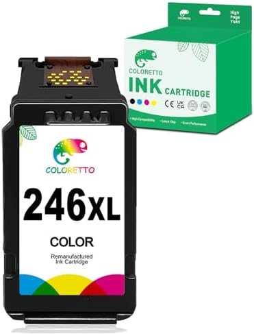 Amazon.com: CL-246 Tri-Color Ink Cartridge Remanufactured for Canon ...