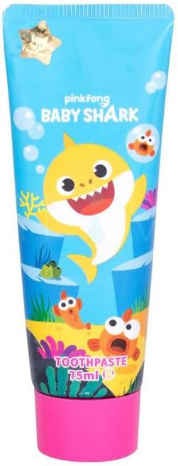 Baby Shark Toothpaste 75ml : Amazon.co.uk: Health & Personal Care