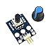 Rotation Angle Sensor Module, 10K Potentiometer Analog Voltage Output ...