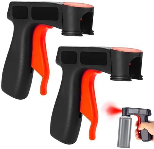 2 PCS Paint Spray Guns Handle,Instant Aerosol Trigger Handle Sprayer ...