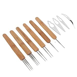 Dreadlocks Tool Set, Different Sizes Dreadlocks Crochet Hook Highlight ...