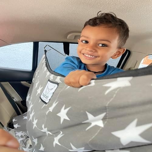 COZY CRADLE Cotton CozyCradle Car Hammock for 0 to 3 Year I Travel ...