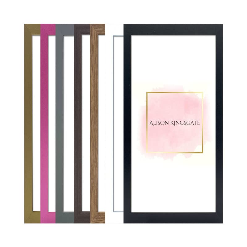 Alison Kingsgate Sleek Gold 24x14 Frame With Clear Perspex Sheet and ...