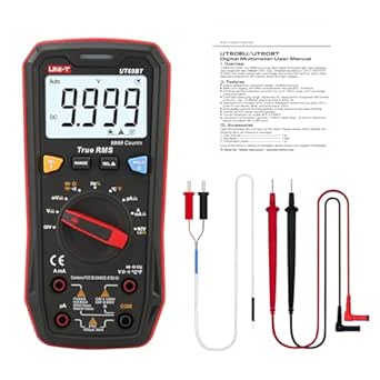 UNI-T UT60BT Digital Bluetooth multimeter True RMS AC DC Ammeter ...