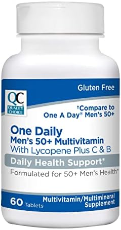 Amazon.com: Quality Choice One Daily Mens 50+ Multivitamin with ...