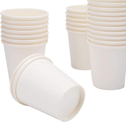 Amazon.com: eMKay® [48 Pack] 2 oz. - 60 ml White Paper Cups, Small ...
