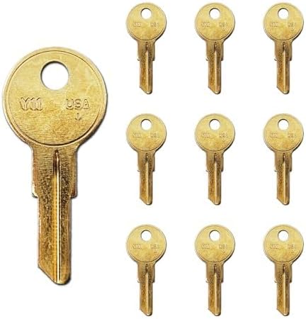 SUMMIT DOORWARE Kwikset Key Blanks in Premium Brass Quality | KW1 Uncut ...