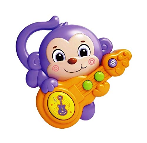 Buy FunBlast Musical Monkey with Guitar with Light and Sound Effects ...