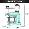 Amazon.com: KUPPET 3 in 1 Stand Mixer, 6 Speed Electric Mixer, Tilt ...