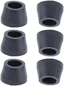 [6-Pack] Air Compressor Rubber Feet - Round Foot Pads for Shock ...