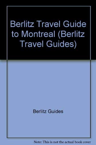 Berlitz Montreal: Berlitz Publishing Company: 9782831502090: Amazon.com ...