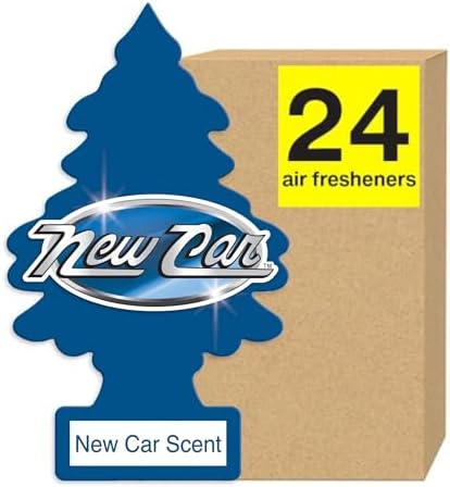Amazon.com: Little Trees Car Freshener New Car Scent (24 Pack) : Automotive