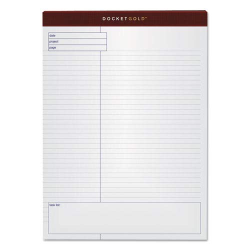 Tops Project Planning Pad with Margin Task List - 8.5" x 11.75 ...