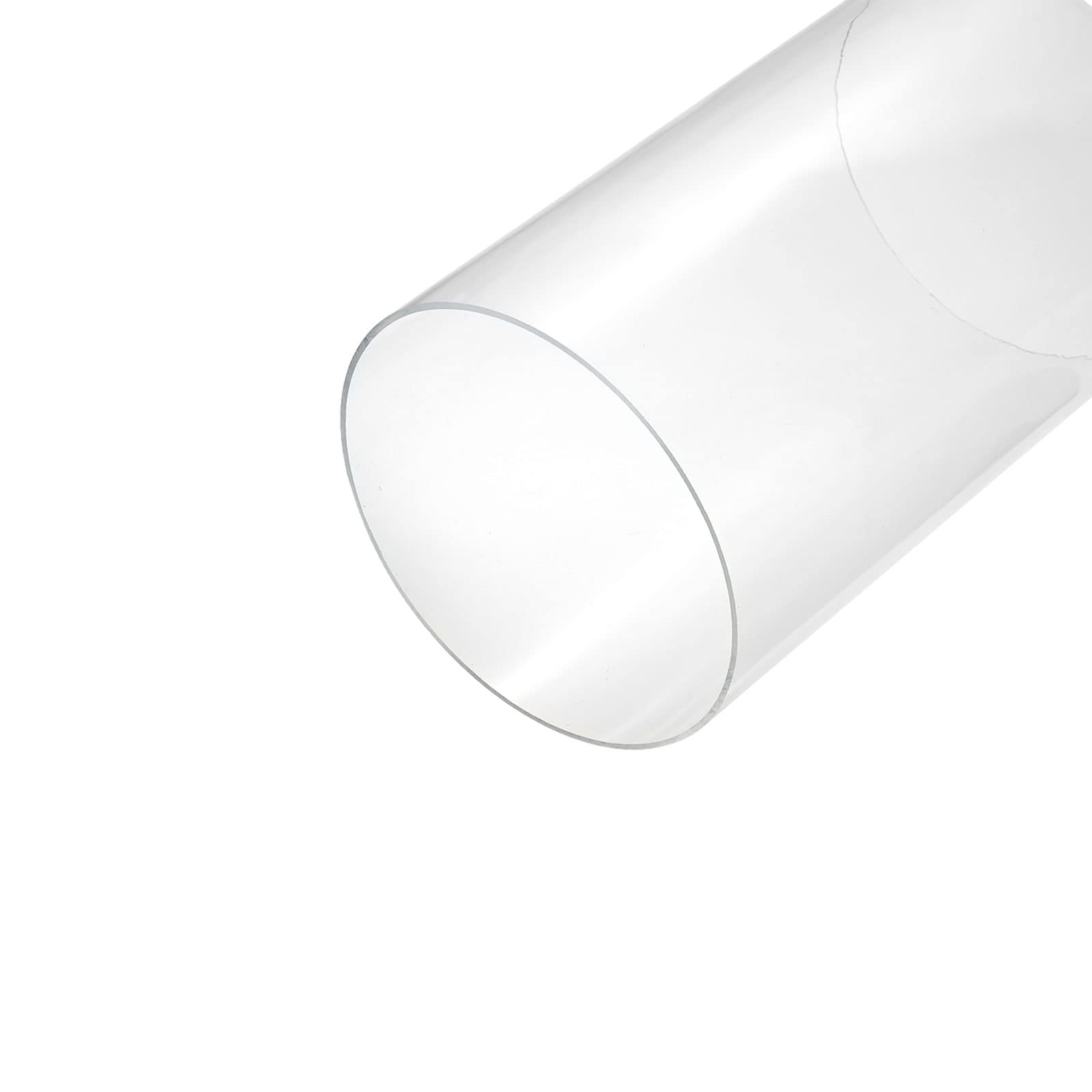 MECCANIXITY Acrylic Pipe Clear Rigid Round Tube 195mm(7.7") ID 200mm(7 ...