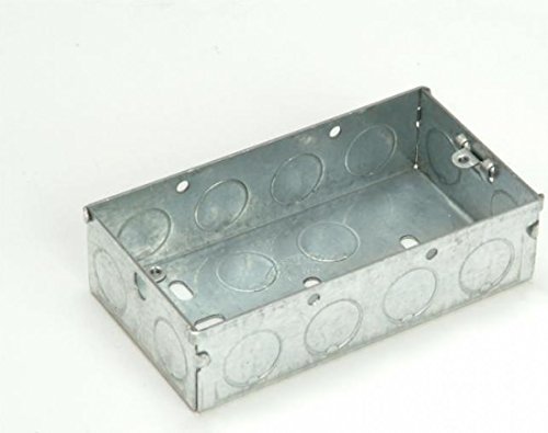 SMJ Metal Back Box 25mm 1 Gang : Amazon.ca: Tools & Home Improvement
