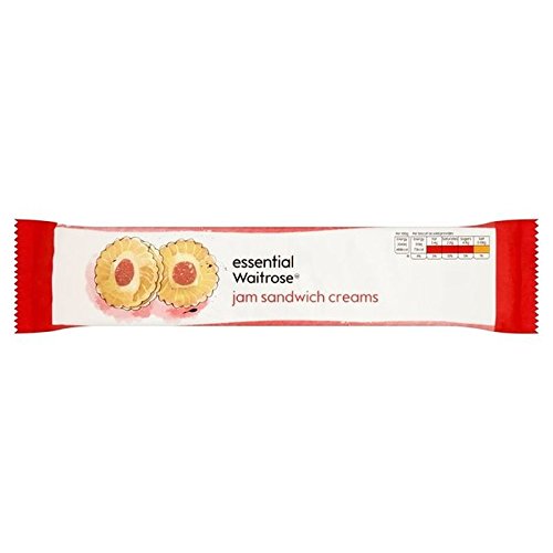 Amazon.com: Jam Sandwich Biscuits essential Waitrose 150g (Pack of 2 ...
