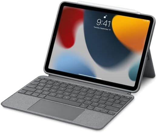 Amazon.com: Logitech Combo Touch iPad Air (4th, 5th gen - 2020, 2022 ...