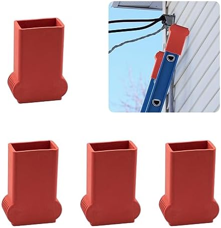 4 PCS Extension Ladder Covers Non-Slip Rubber Ladder Pads Cover Non ...