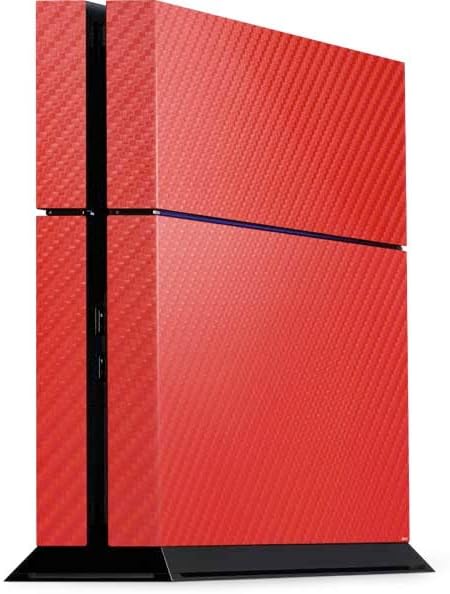 Amazon.com: Skinit Decal Gaming Skin Compatible with PS4 Console - Red ...