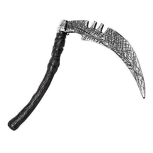 Ultra Sickle Halloween Plastic Scythe Prop Toy Scythe for Kids Syth ...