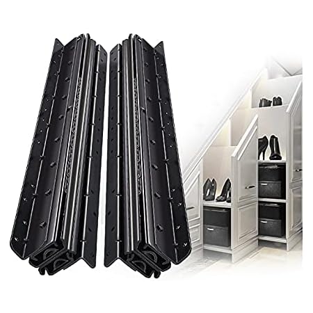 AOLISHENG Bottom fix Drawer Runners,Heavy Stair Runners Rails, Full ...