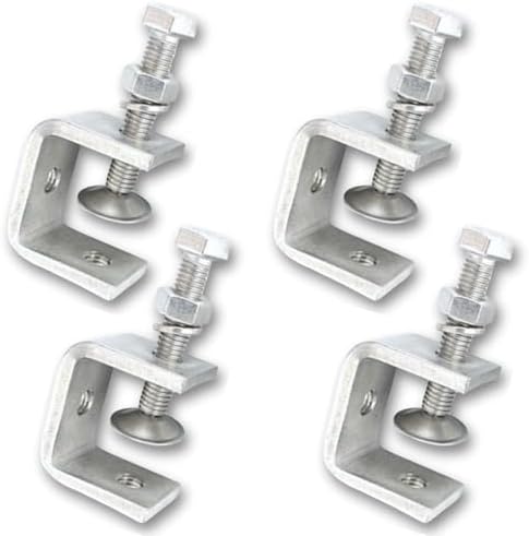 Amazon | UME-STAR クランプ 工具 c型クランプ ミニクランプ cクランプ 小型 ステンレス ステンレス鋼cクランプ 金具 DIY (開口部 20mm 4個) | Cクランプ