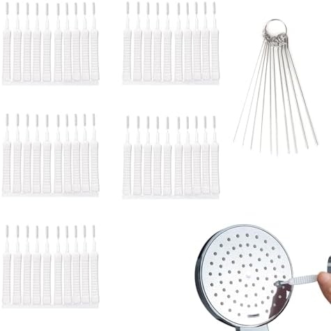 Amazon.com: 50PCS Shower Head Cleaner Brushes, 10PCS Calcium Build Up ...