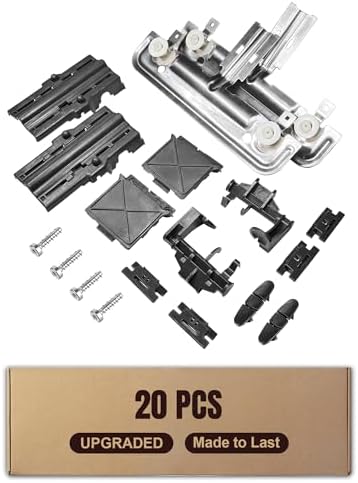 W10546503 Upgraded Dishwasher Upper Rack Adjuster Replacement for ...