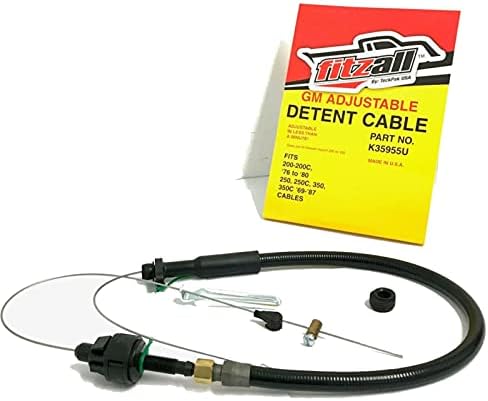 Amazon.com: TURBO 350 TH350C TRANSMISSION KICK DOWN DETENT CABLE ...