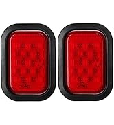 Amazon.com: Partsam 6Pcs 5x3 Rectangle Stop/Turn/Tail & Backup/Reverse ...