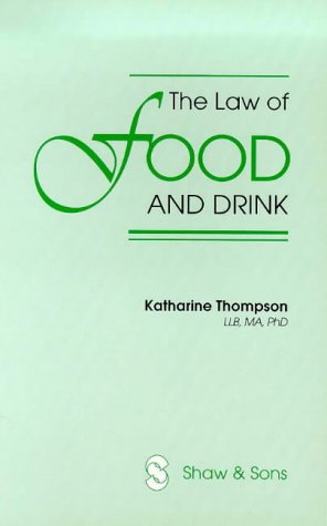 The law of food and drink: 9780721914800: Amazon.com: Books