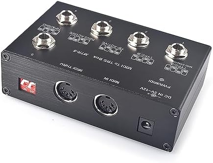 Amazon.com: DigitalLife MIDI to TRS MIDI Thru/Converter Box - MTR-5,5 ...