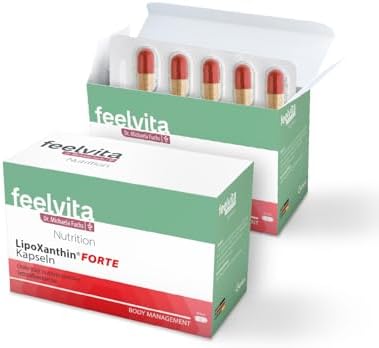 Genius Feelvita Nutrition LipoXanthin Forte Stoffwechsel Kapseln- mit ...