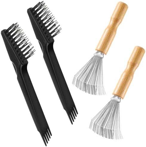 Amazon.com : 2 Pack Hair Brush Cleaner Tool Cleaning Comb Brushes for ...