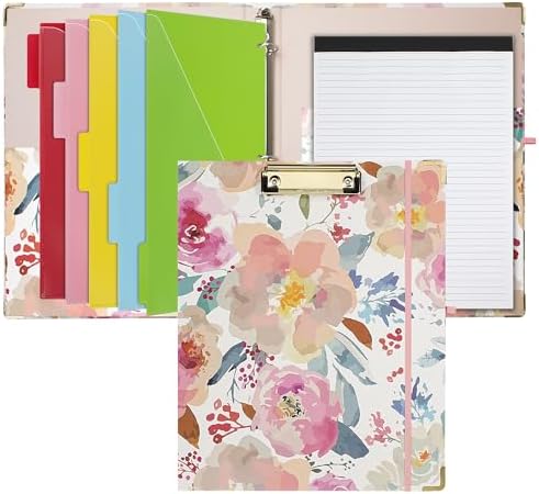 Amazon.com: Hiwhy Clipboard with Storage, 3 Ring Binder 1 Inch for ...