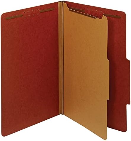 Amazon.com : Office Depot 100% Recycled Classification Folders, 1 ...