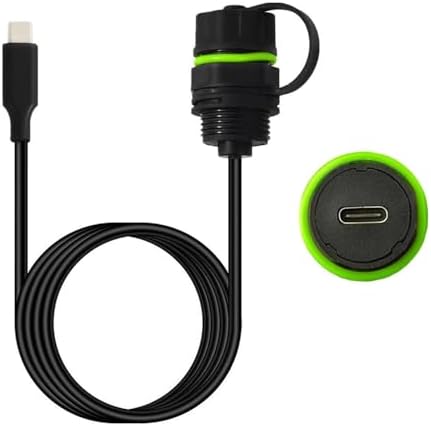 Amazon.com: MysRuida 3.3ft M20 IP68 Waterproof USB 3.1 Type C Extension ...