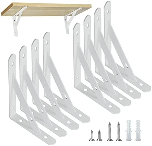 Heavy Duty Shelf Brackets Triangle Shelving Brackets Right Angle Wall ...