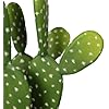 Oairse 13”/33cm Small Fake Cactus Plant Potted 'Prickly Pear Cactus ...