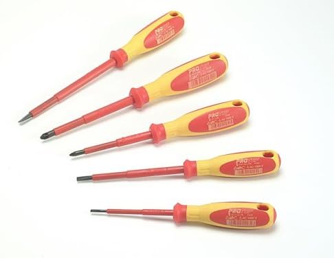 Witte Protop de tournevis VDE – 5 Pièces : Amazon.fr: Bricolage