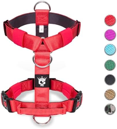 Amazon.com : TSPRO Tactical Dog Harness for Large Dogs, Adjustable ...