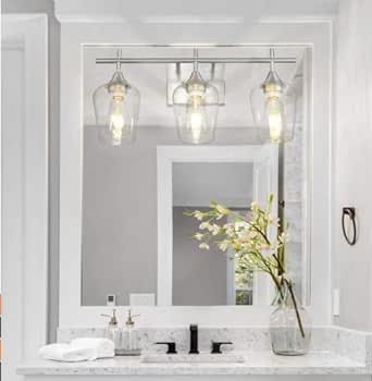 Osimir 4 Light Bathroom Lighting Fixtures Over Mirror, 24 Inch Oil ...